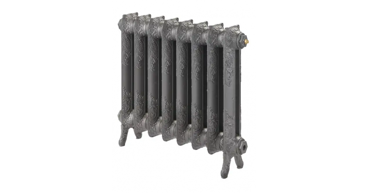 Louis Cast Iron Radiator 560mm High, 4 Sections