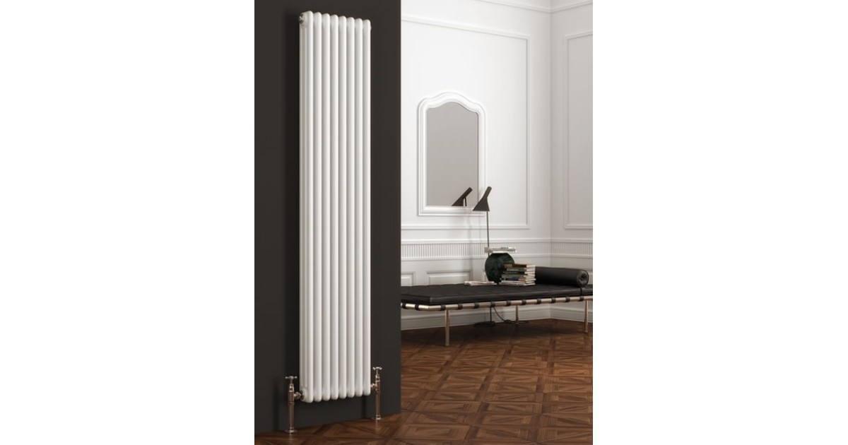Reina Colona Vertical 2-Column Radiator - 1800 x 200