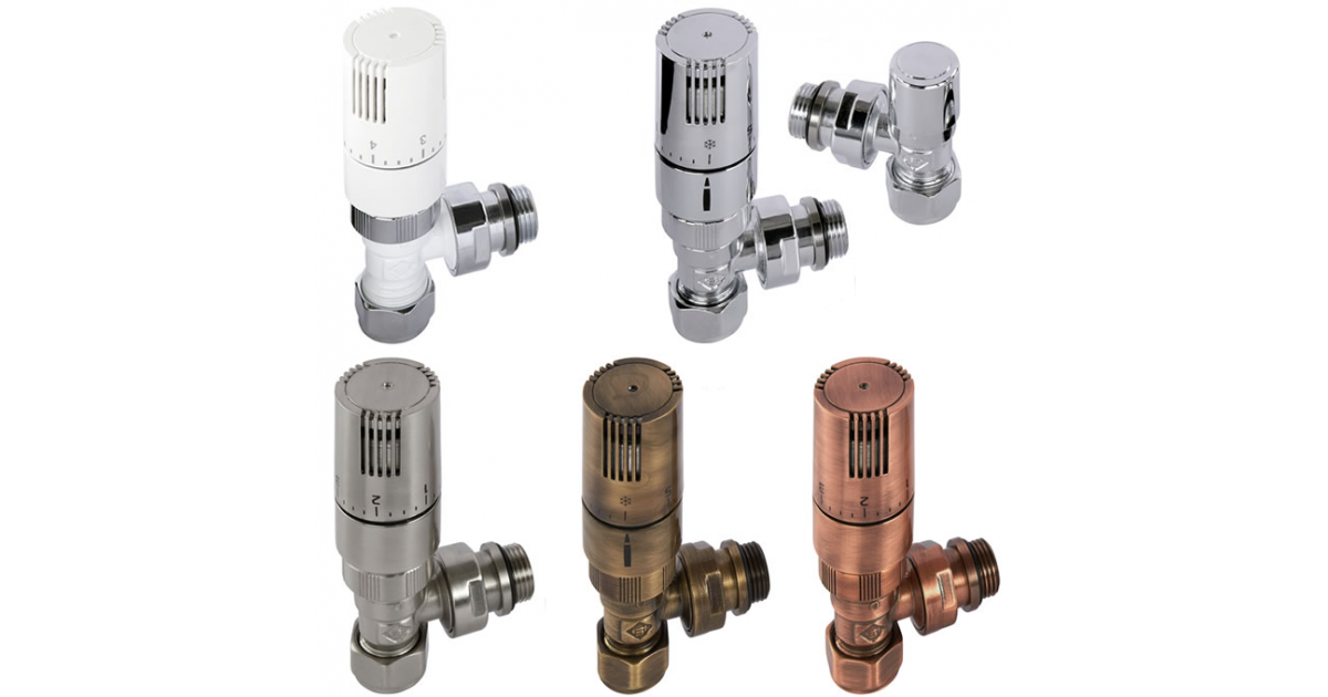 Kingston TRV Range | Stylish Modern Thermostatic Radiator Valves