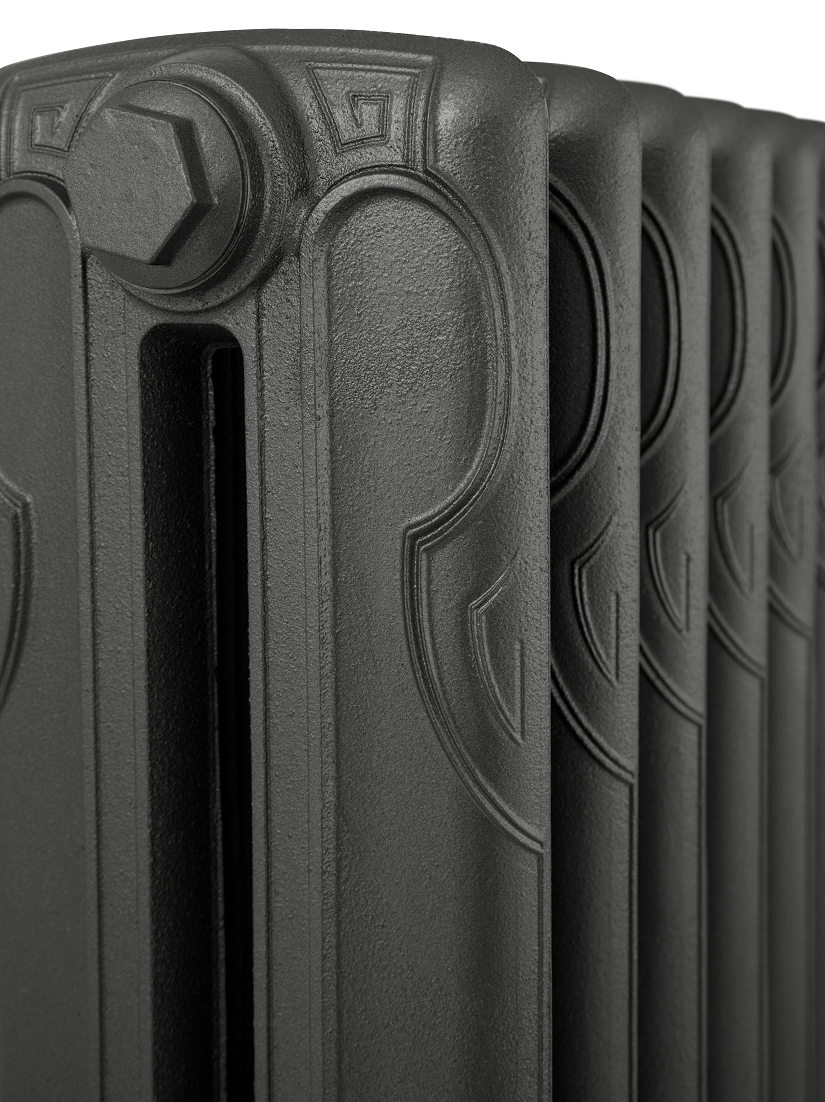 Liberty 865 Art Nouveau Cast Iron Radiator, 23 Sections, free delivery
